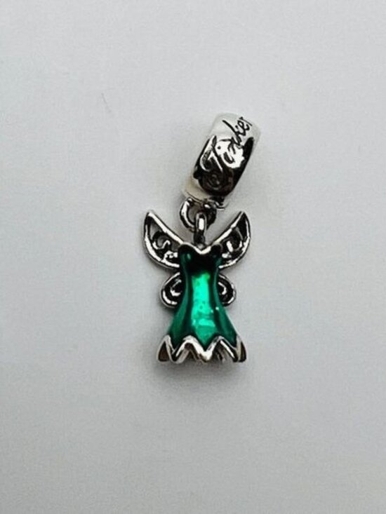 Pandora | Jewelry | Green Angel Pendant | Poshmark